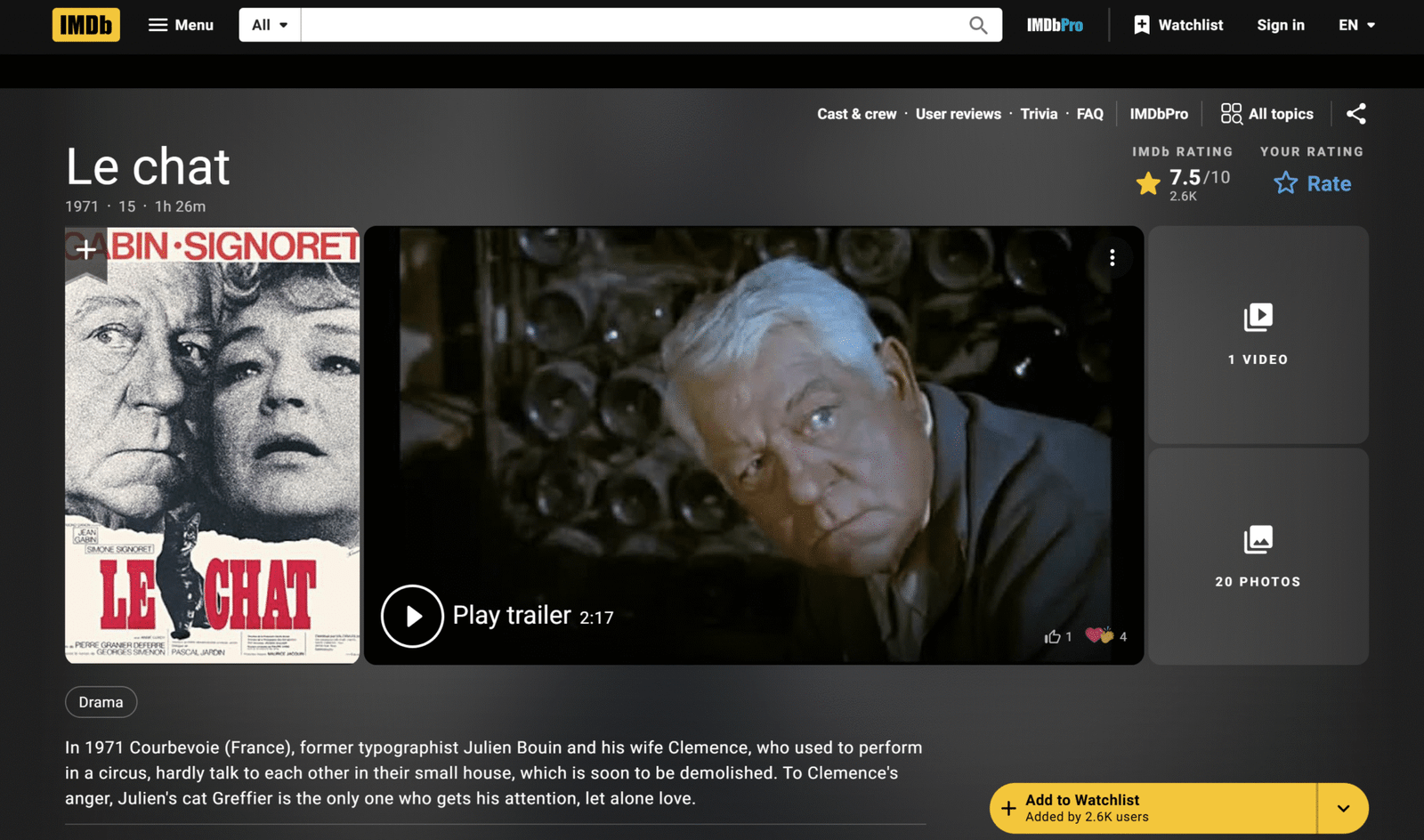 Georges Simenon in cinema - Smart(er) Home Cinema (SHC)